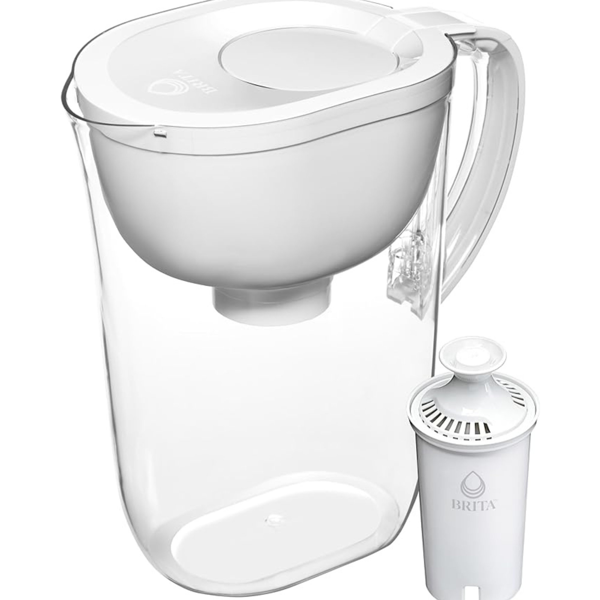 Brita filter brita large water pitcher cup 10 standard white bpa free ...