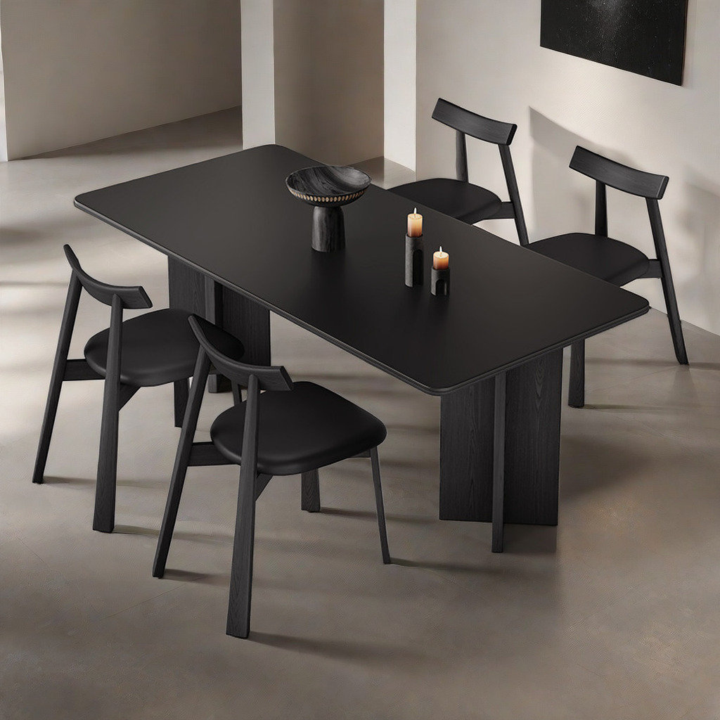 Greyleigh Vintage Family Dining Table And Chairs Rectangular Dining Set ...