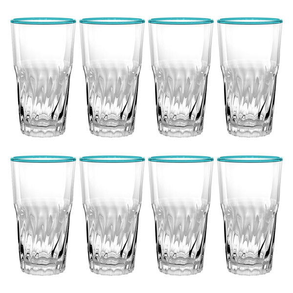 Dali 19 Oz Jumbo Blue, Set Of 8 | Birch Lane
