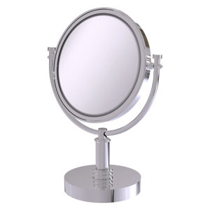 Charlton Home® Dolder Metal Round Floor Mirror | Wayfair