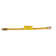 Avalon Flexible Yellow Coated Gas Lines With Ends 3/8 Inch X 72 ...