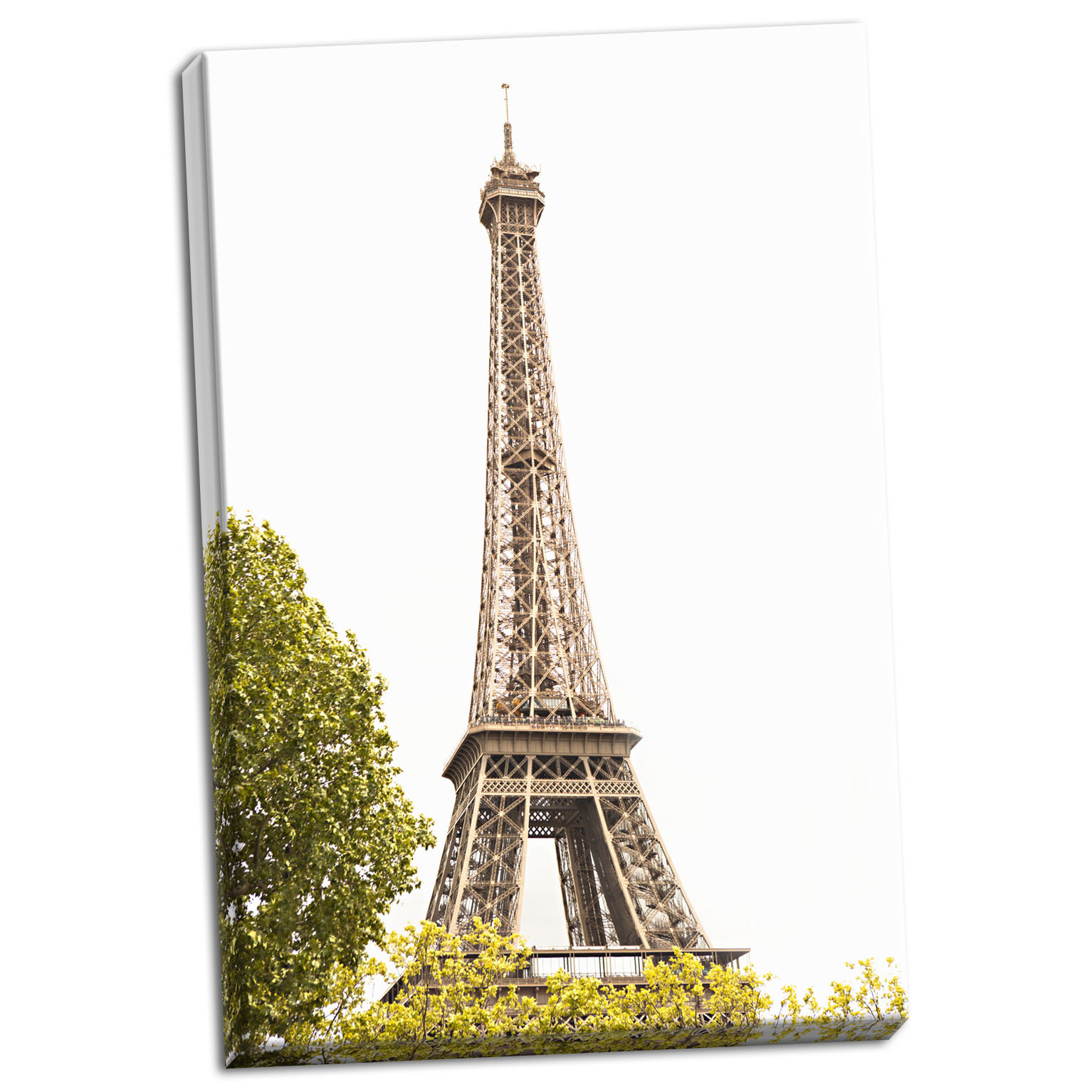 Winston Porter 'Eiffel Tower III' Photographic Print on Wrapped Canvas ...