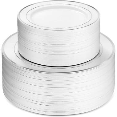 Munfix Disposable Plastic Party Supplies Kit for 50 Guests | Wayfair