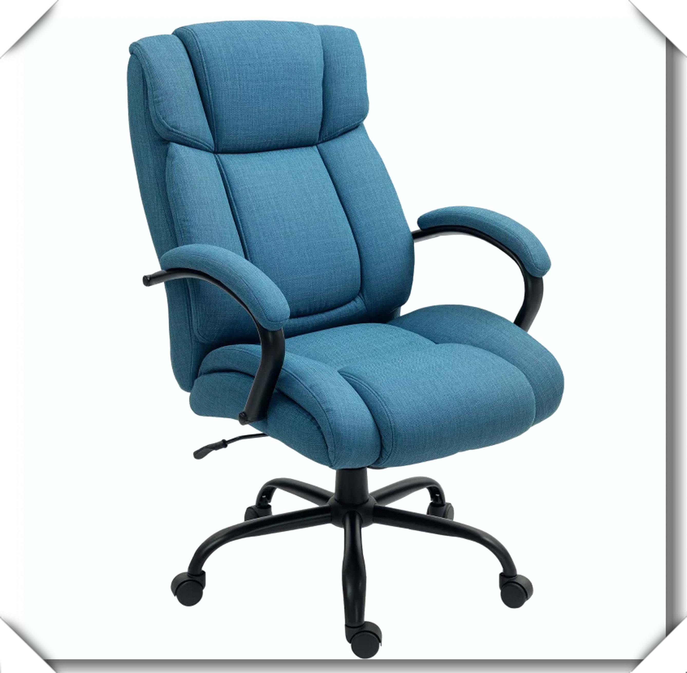 Red Barrel Studio® Executive Office Chair Plush Padding Adjustable ...