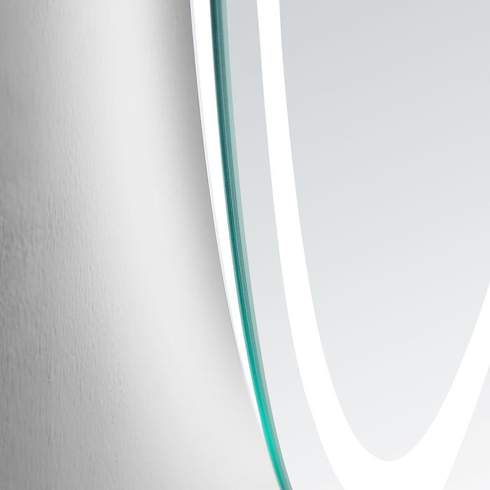 Modern Mirrors CORONA ROUND LIGHTED BATHROOM VANITY MIRROR | Wayfair