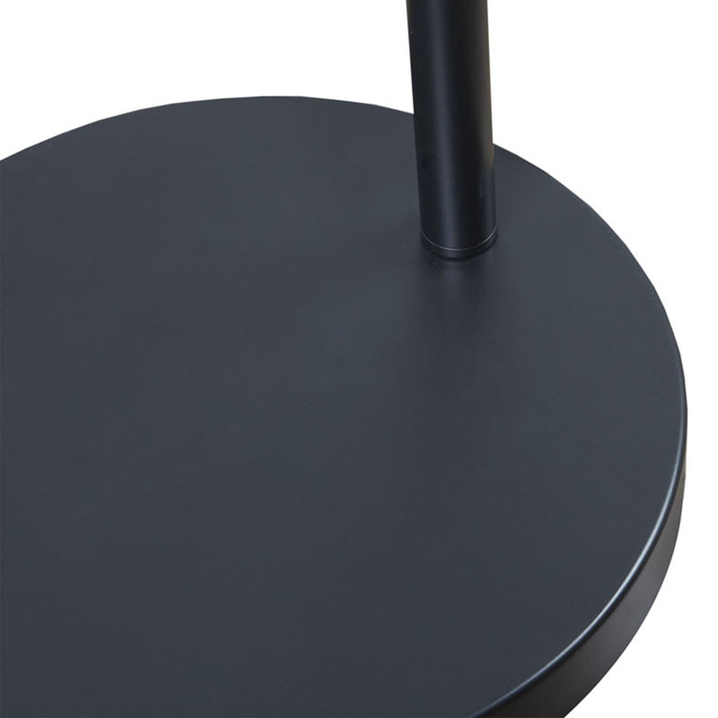 Williston Forge Jesstin 65.5'' Black Arched/Arc Floor Lamp | Wayfair