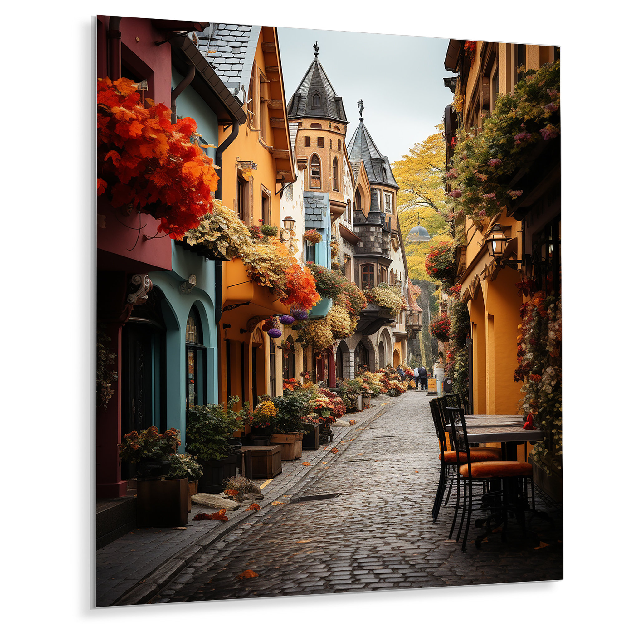 Ebern Designs Germany Cologne Old Town II - Cityscapes Metal Wall Art ...