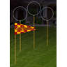 NA Harry Potter Harry Potter Quidditch Rings and Flags Lawn Decor ...