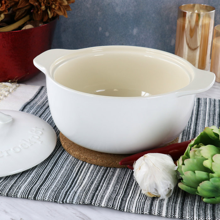 Crock-pot Stoneware Round with Lid | Wayfair