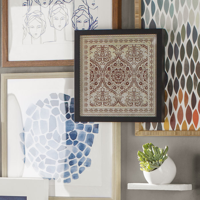 The Artwork Factory Tile Traditional on Paper | Wayfair