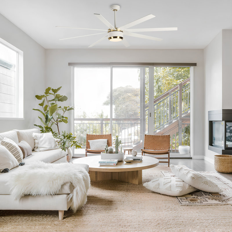 Mercer41 Esme 72'' Ceiling Fan with LED Lights "& Reviews" | Wayfair
