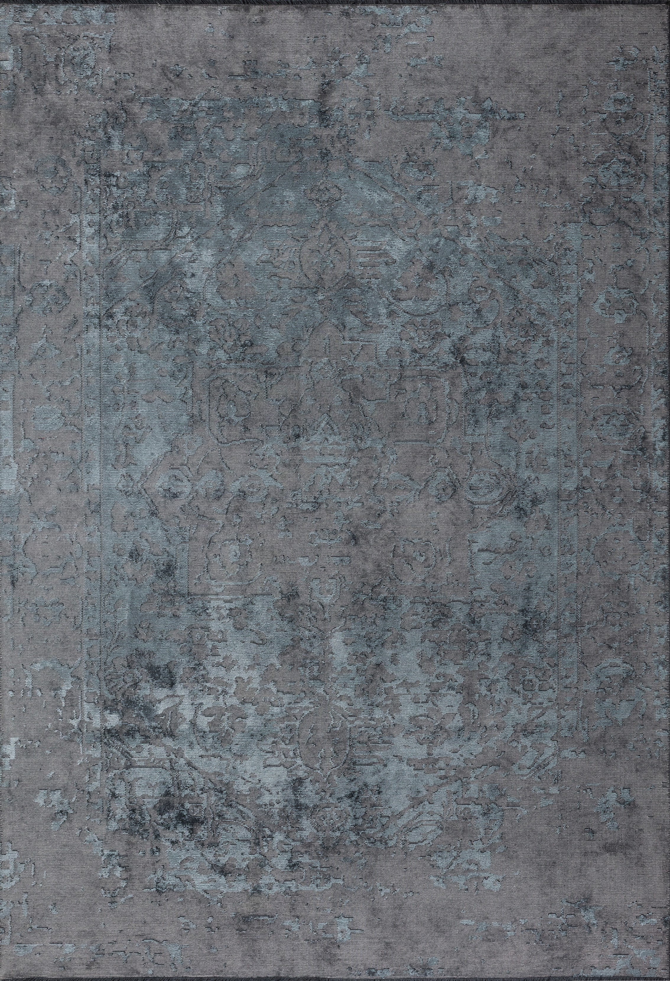 Woven Concepts Rapture Gray/Blue Luxury Area Rug | Wayfair
