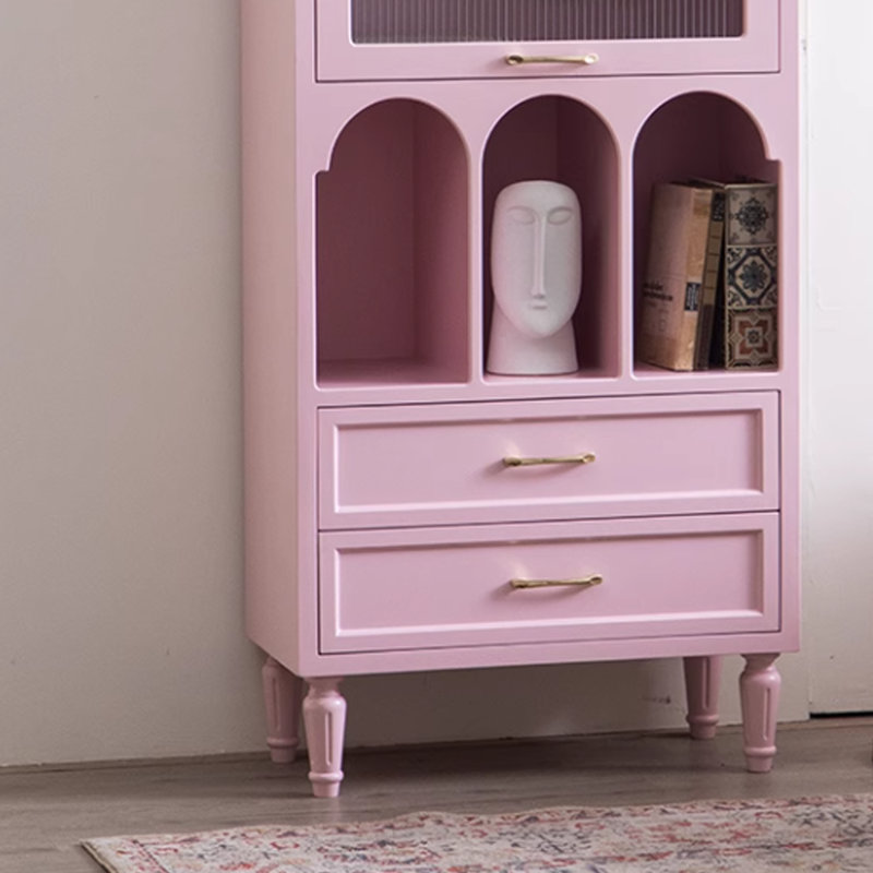 Joy Reading Arched Pink Storage Bookcase | Wayfair