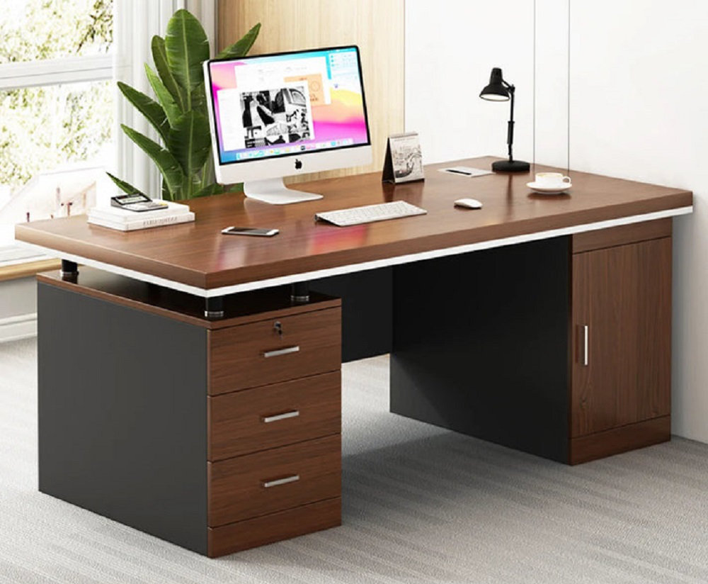 Splendor Furniture Wood Executive Office Desks Desktop Modern Reception ...