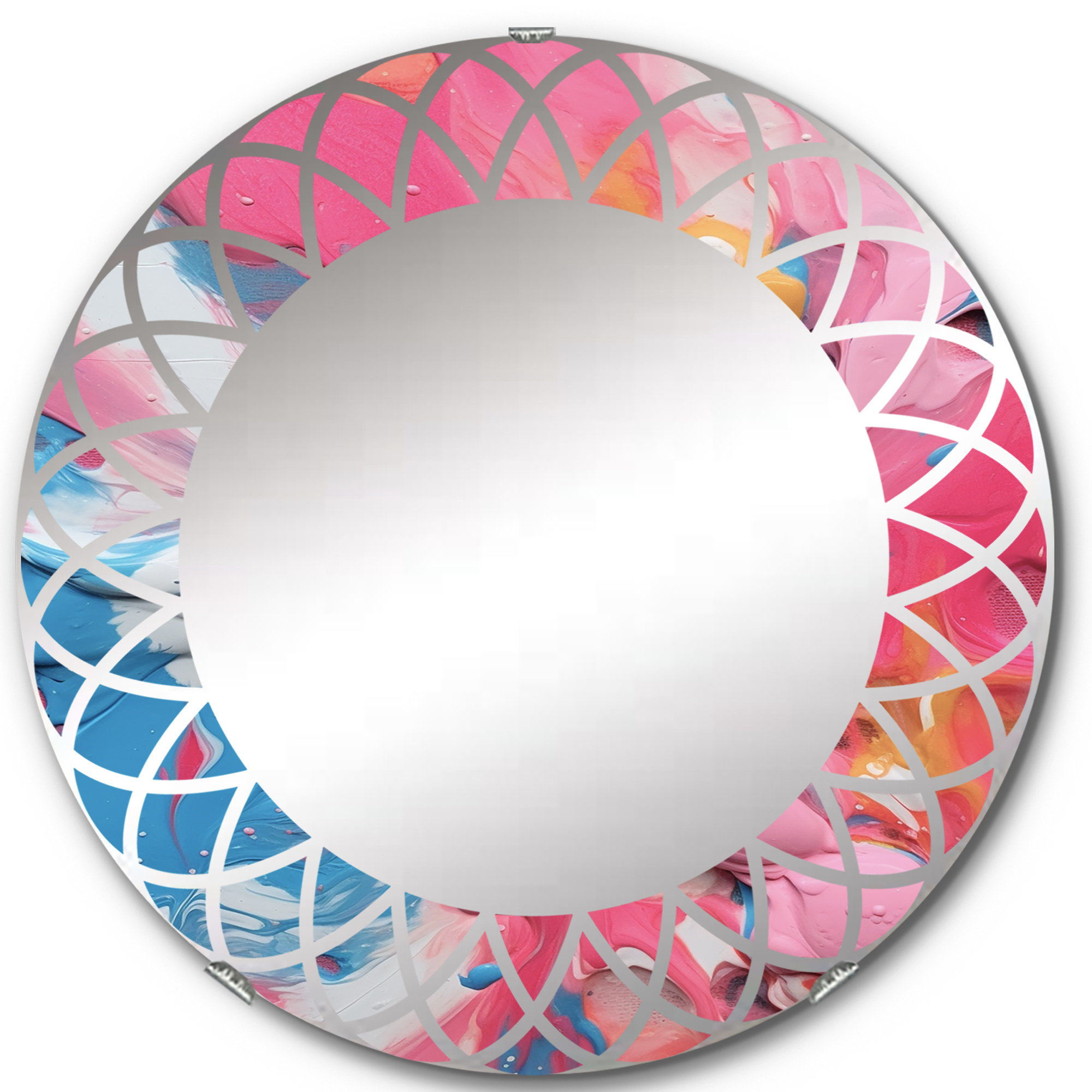 East Urban Home Zyesha Round Wall Mirror | Wayfair