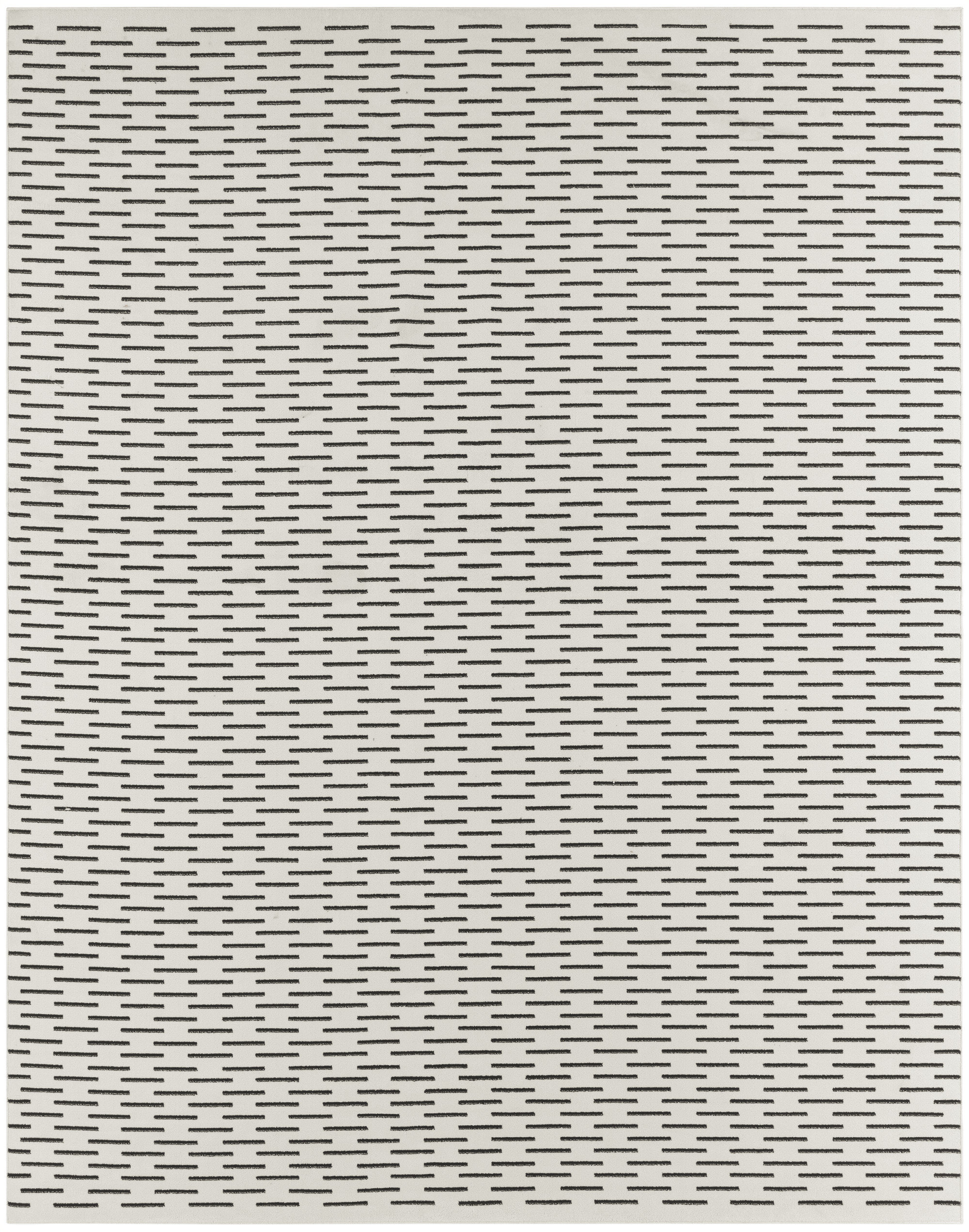 Ebern Designs Reimann Ivory Black Scandinavian Indoor Rug & Reviews ...