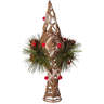 Kurt Adler Natural Star with Pinecones Tree Topper & Reviews | Wayfair