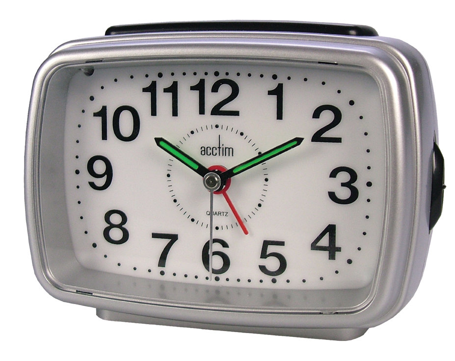 Acctim Titan 2 Alarm Clock Silver & Reviews | Wayfair.ie