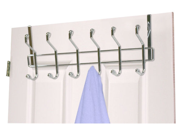 Rebrilliant Malama 6 Hooks over Door Coat Rack | Wayfair