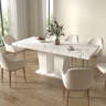 George Oliver Modern Extendable Wooden Dining Table for 4-10 People ...