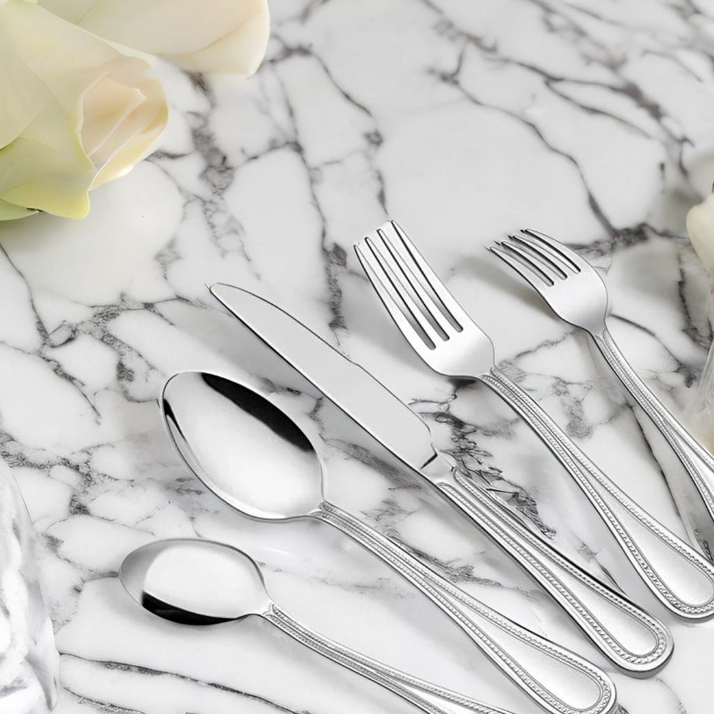 Wildon Home® Silverware Set For 4, 20-piece Stainless Steel Flatware ...