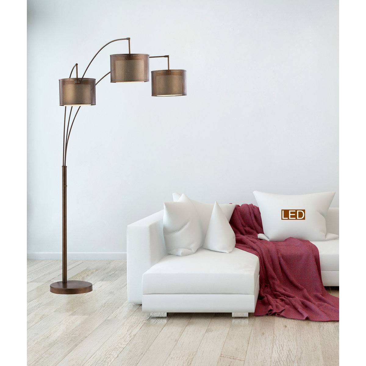 Brayden Studio® Hunnewell 83" Tree Floor Lamp & Reviews | Wayfair