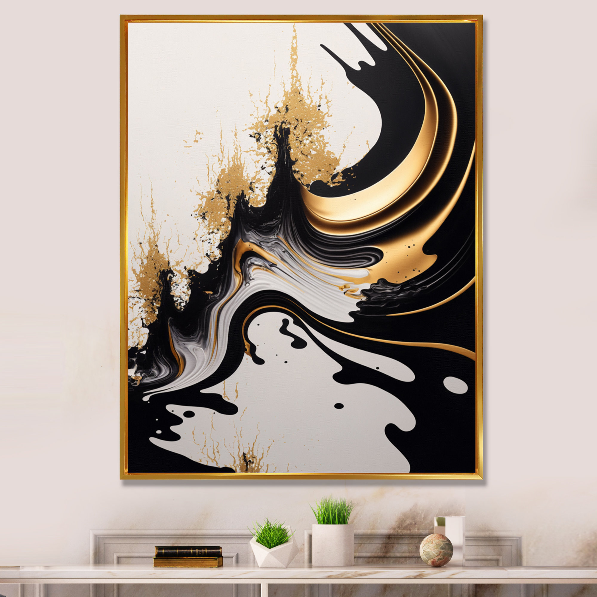 Wade Logan Azareth - Modern Canvas Wall Art - Wayfair Canada