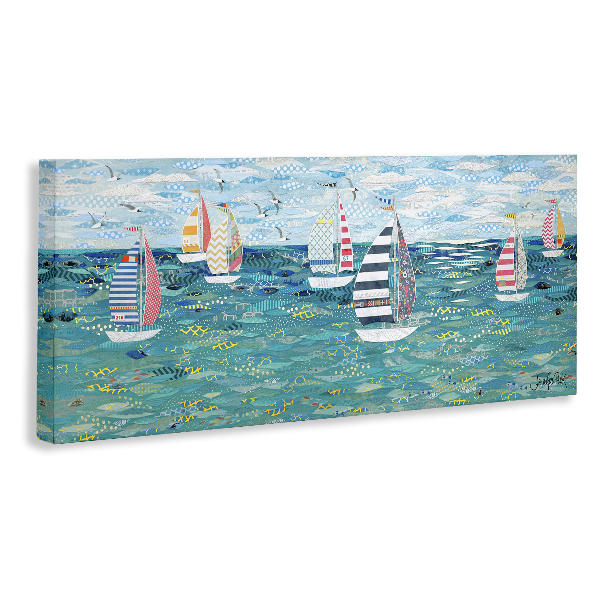 Longshore Tides Gone With The Wind Canvas Wall Art by Jennifer Peck ...