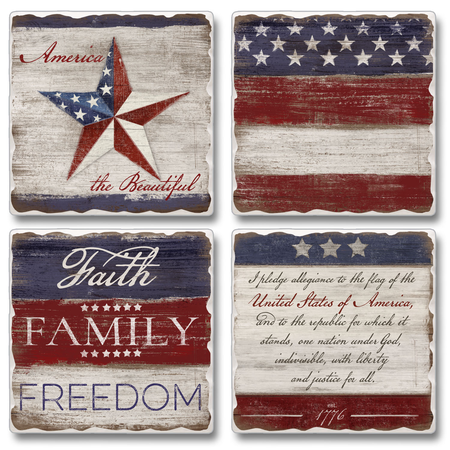 August Grove® Tumbled Tile Coaster & Reviews | Wayfair