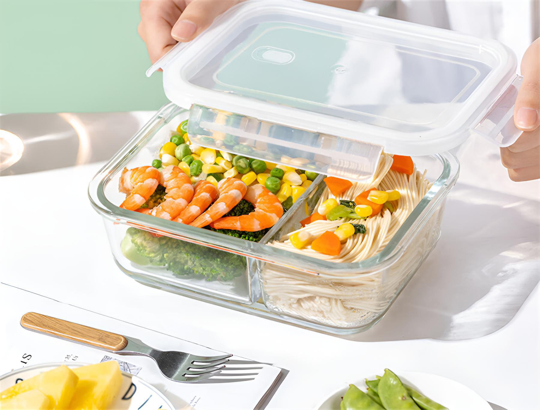 LIYONG Rectangle Food Storage Container | Wayfair