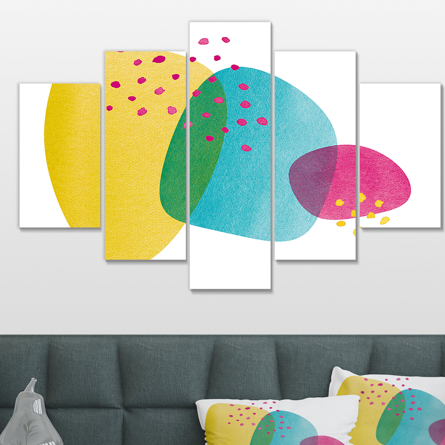 East Urban Home 'Minimal Spots Balance I' Print Multi-Piece Image on ...