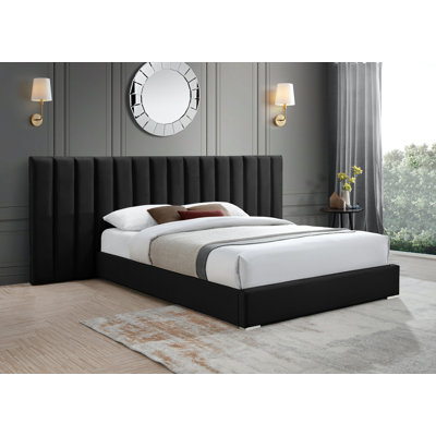 Mercer41 Haymon Velvet Bed & Reviews | Wayfair