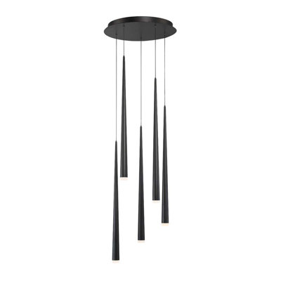 Modern Forms Cascade 5 - Light Dimmable Chandelier | Wayfair