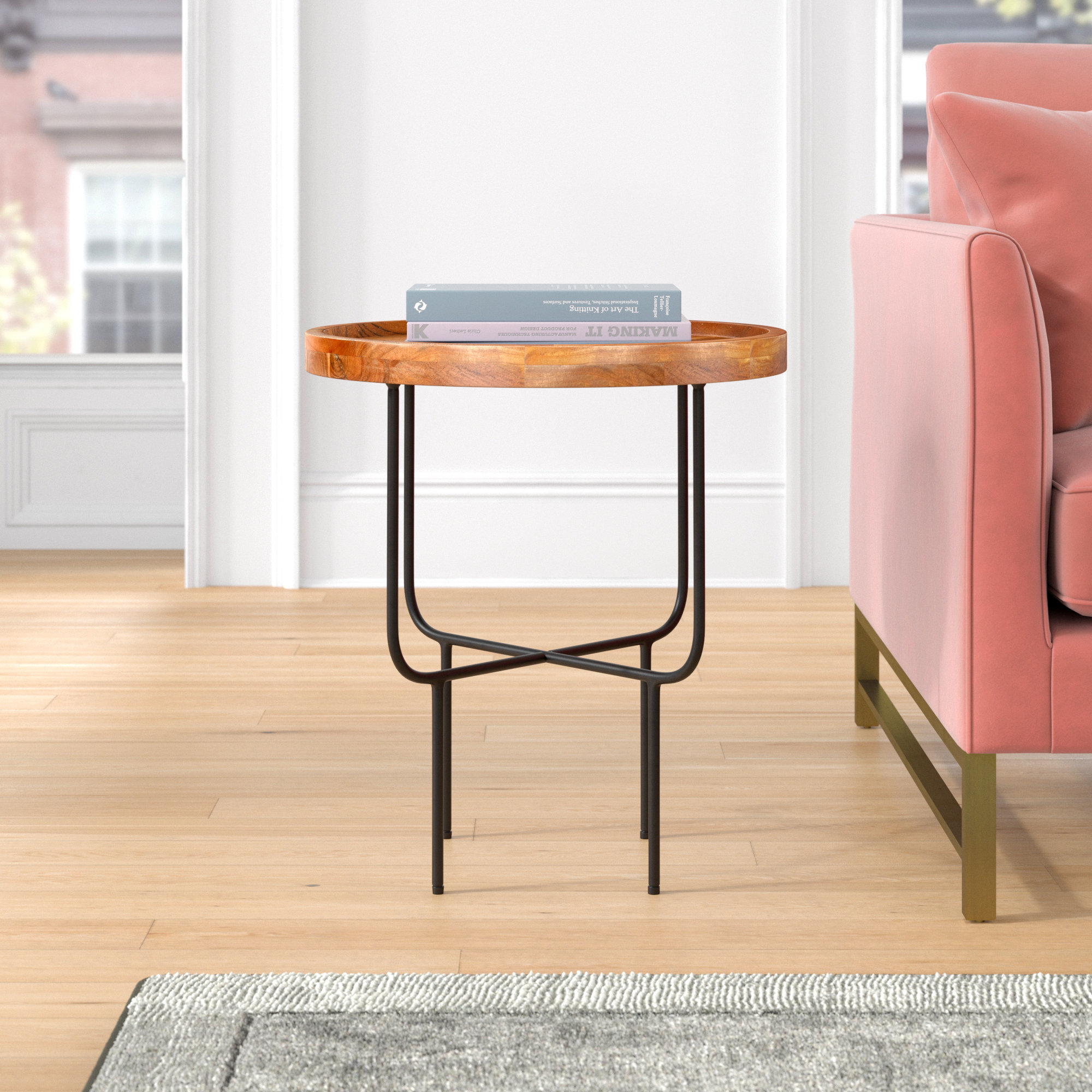 Mercury Row® Standwood Solid Wood Top End Table & Reviews - Wayfair Canada