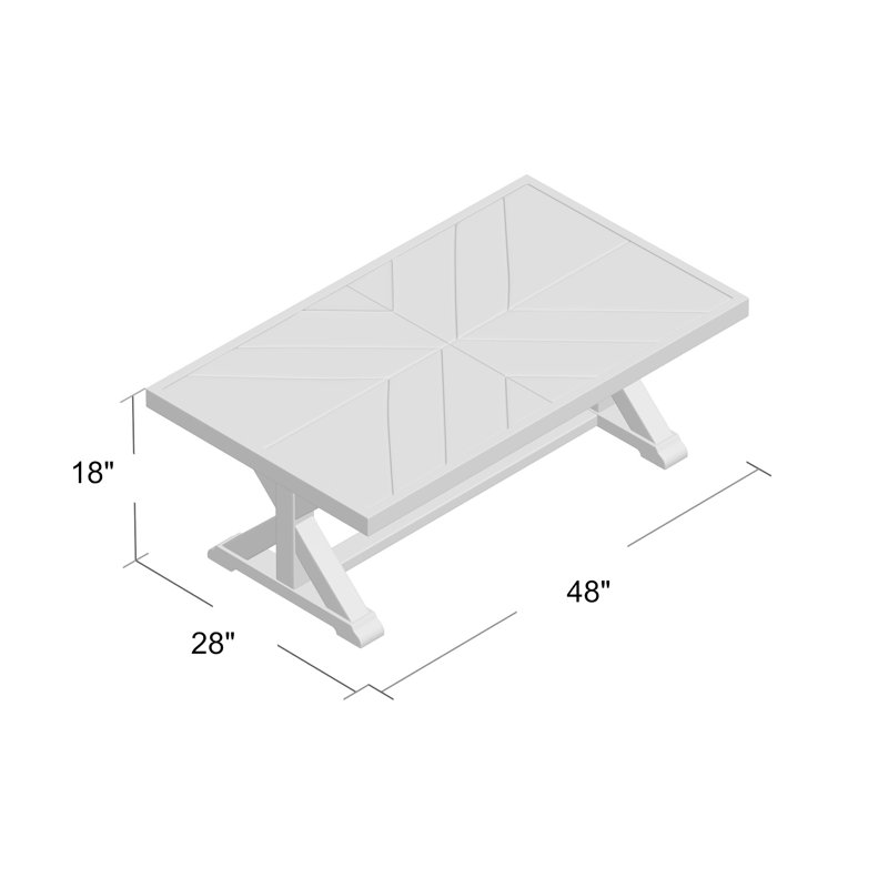 Beachcrest Home™ Danny Coffee Table & Reviews | Wayfair
