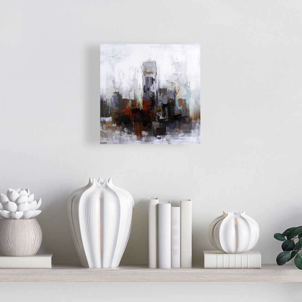 Begin Edition International Inc. Brown Building Canvas - Obscure ...