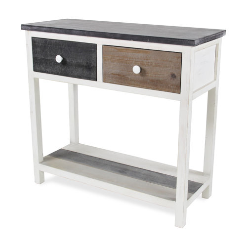 Gracie Oaks Wooden Entryway Table In An Urban Finish & Reviews | Wayfair