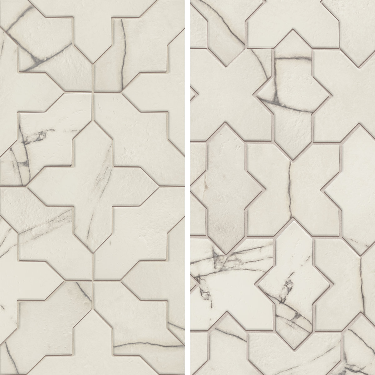 Merola Tile Istanbul Squire Shield With Cross 6 In. X 8-3/8 In ...