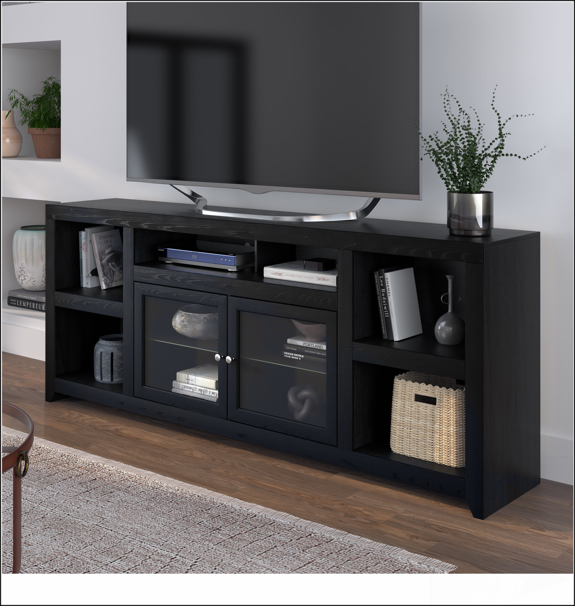 Wildon Home® 85 inch TV Stand Console for TVs up to 95 inches, No ...