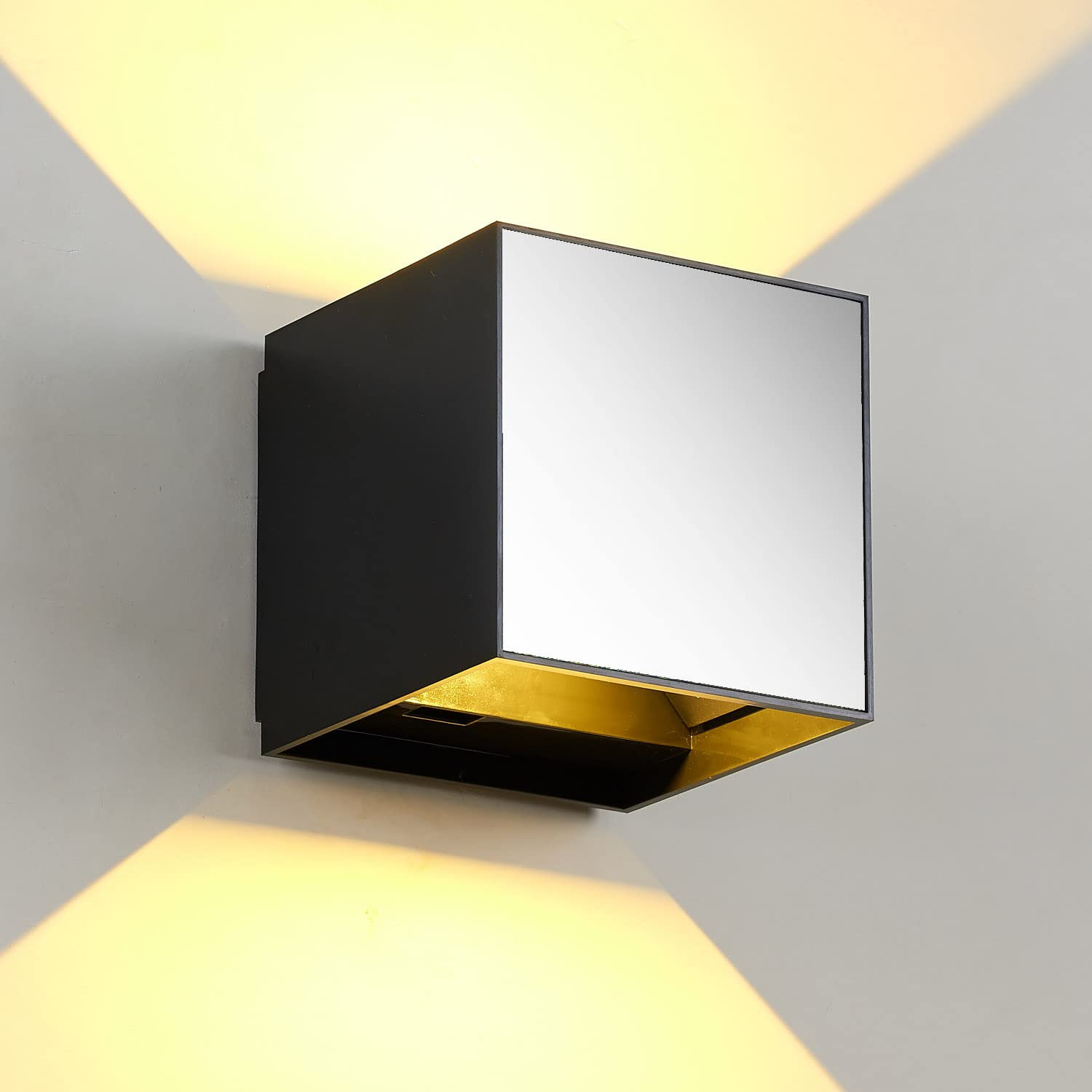 Ivy Bronx Preusser Aluminum LED Plug-in Flush Mounted Sconce | Wayfair