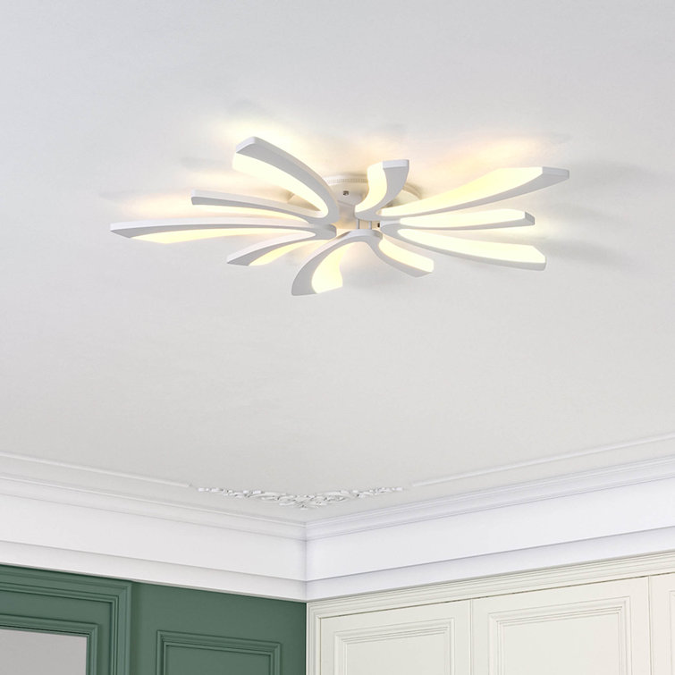 Metro Lane Asaria LED Flush Mount | Wayfair.co.uk