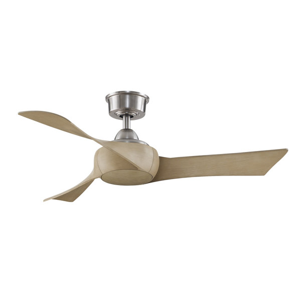 Fanimation Wrap Custom 44 Inch Indoor/Outdoor Smart Ceiling Fan with ...