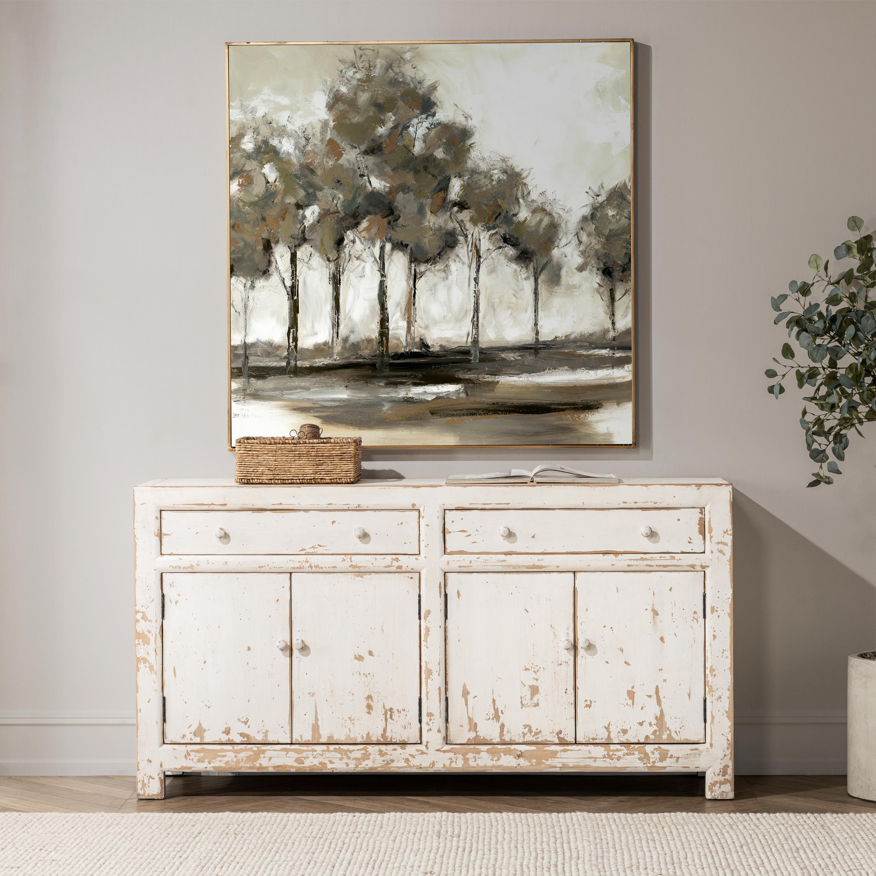 Classic Home Holden Reclaimed Pine Buffet Sideboard | Wayfair