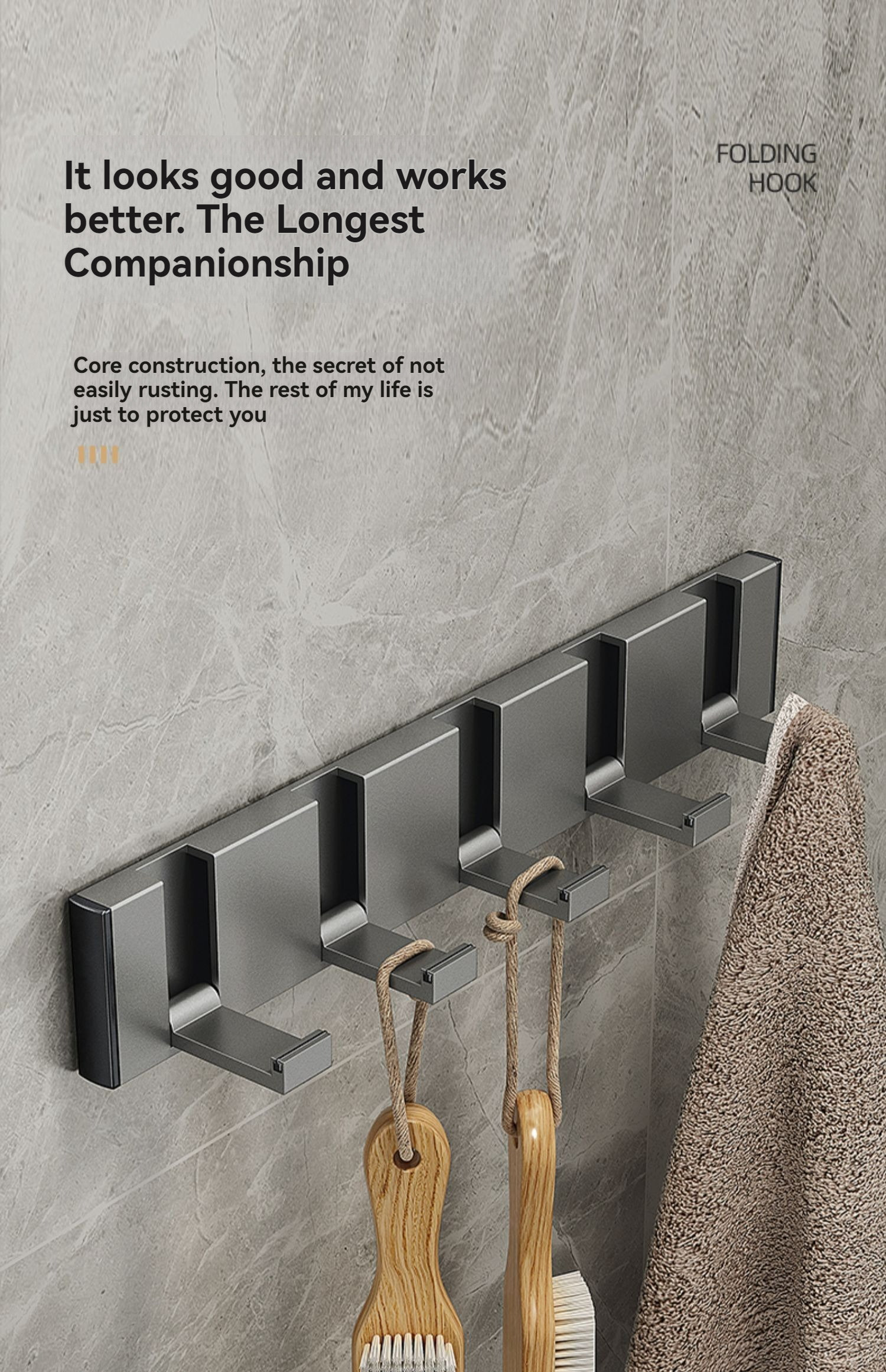 Latitude Run® Sielen Metal Freestanding 6 - Hook Wall Mounted Coat Rack ...