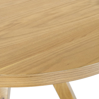 SafaviehCouture Round Solid Wood Base Dining Table & Reviews | Wayfair