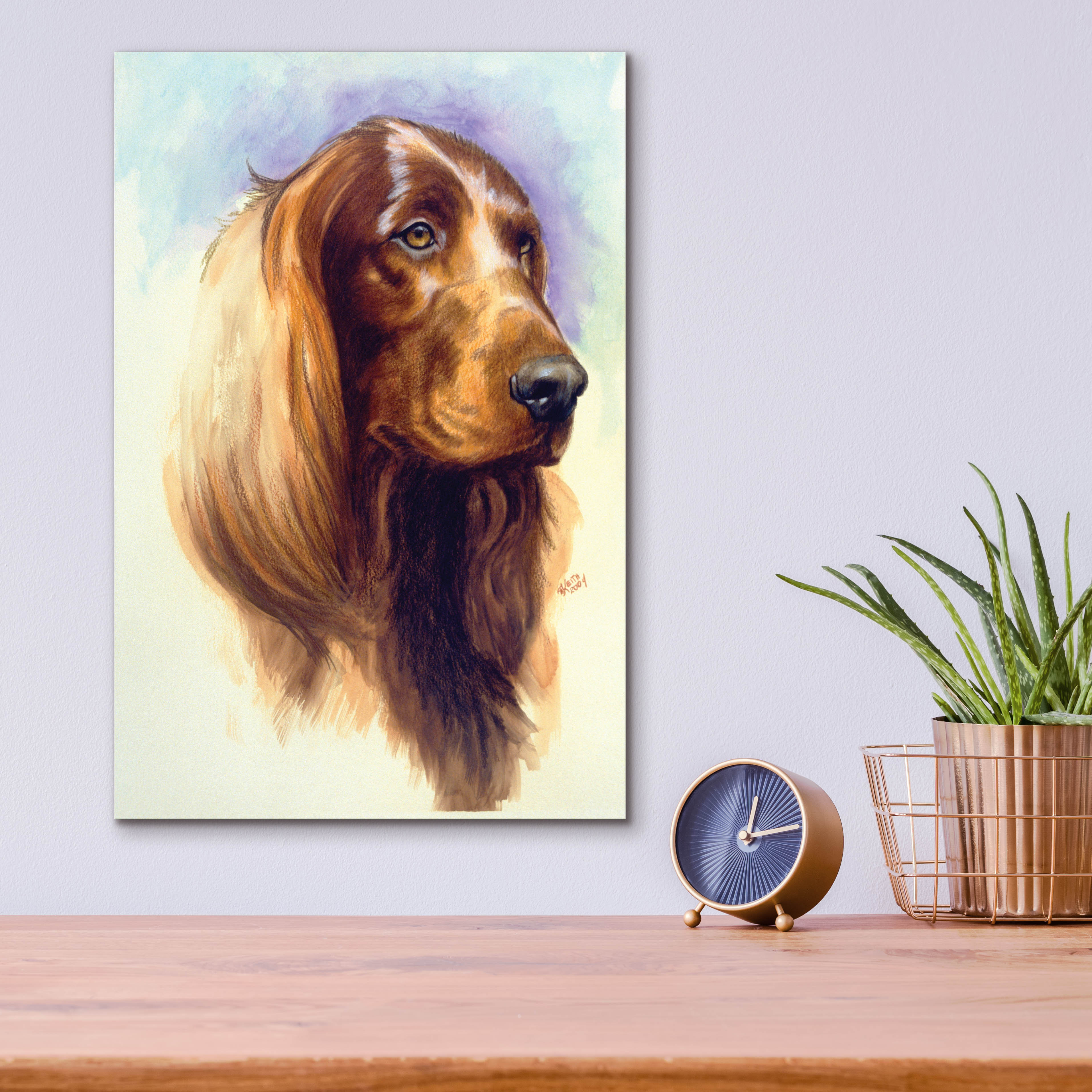 Red Barrel Studio Irish Setter by Barbara Keith - Print - Wayfair Canada