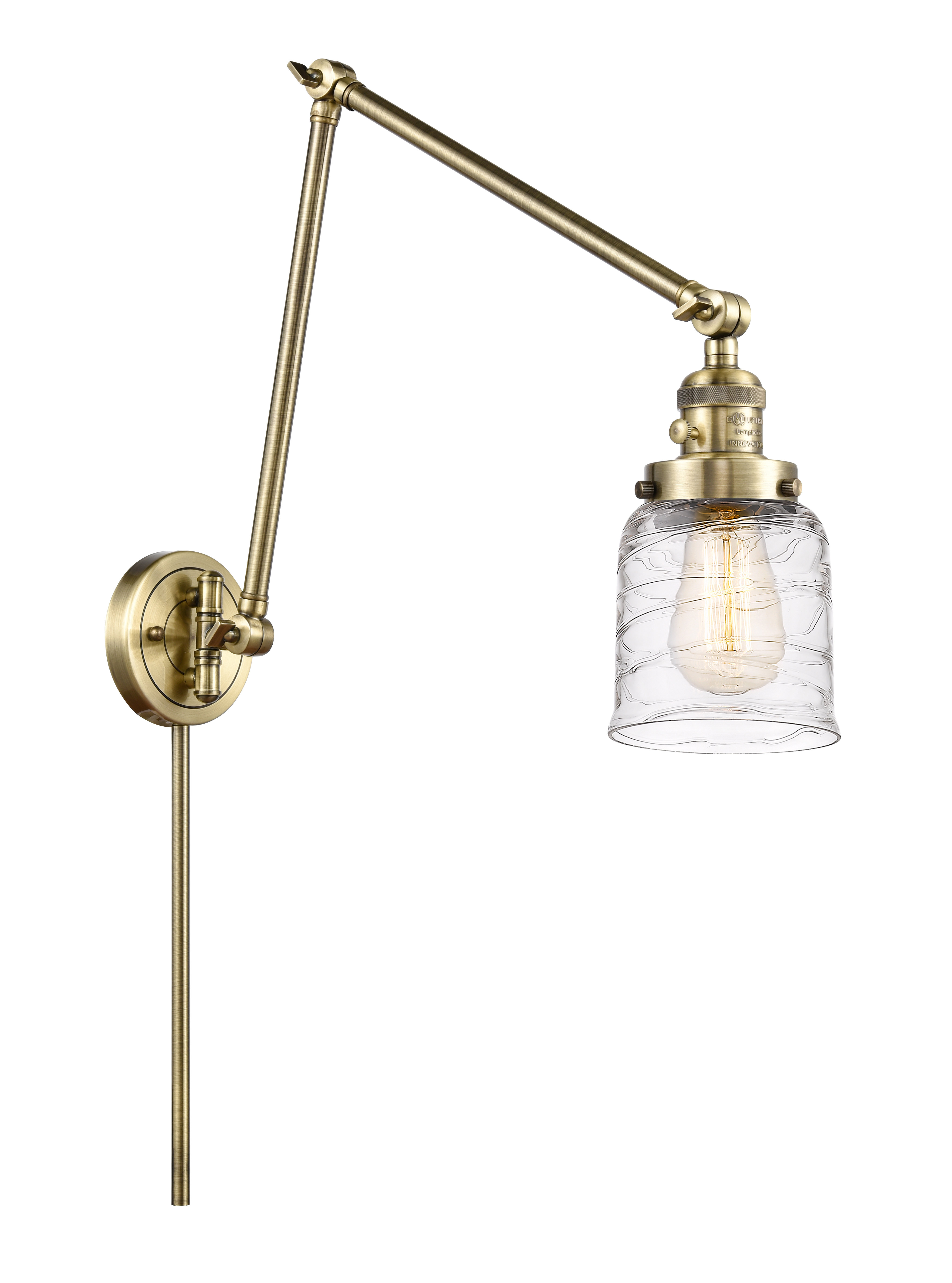 Beachcrest Home™ Shauna 1 - Light Dimmable Armed Sconce | Wayfair
