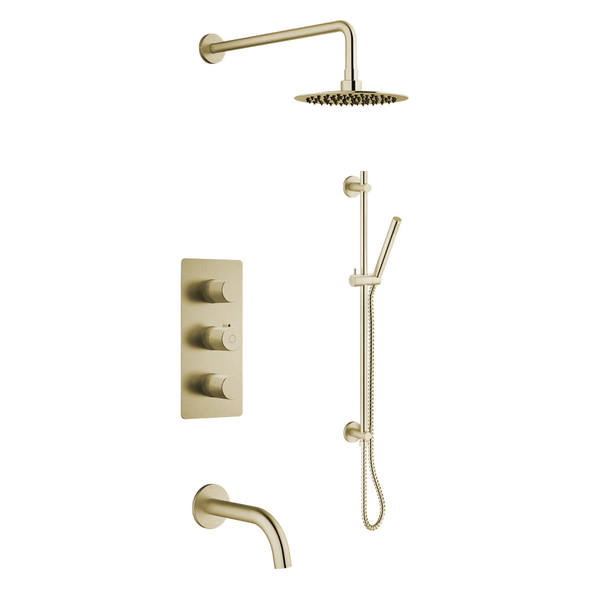 AGUA CANADA Système de douche thermostatique complet avec valve brute Veda et Commentaires ...