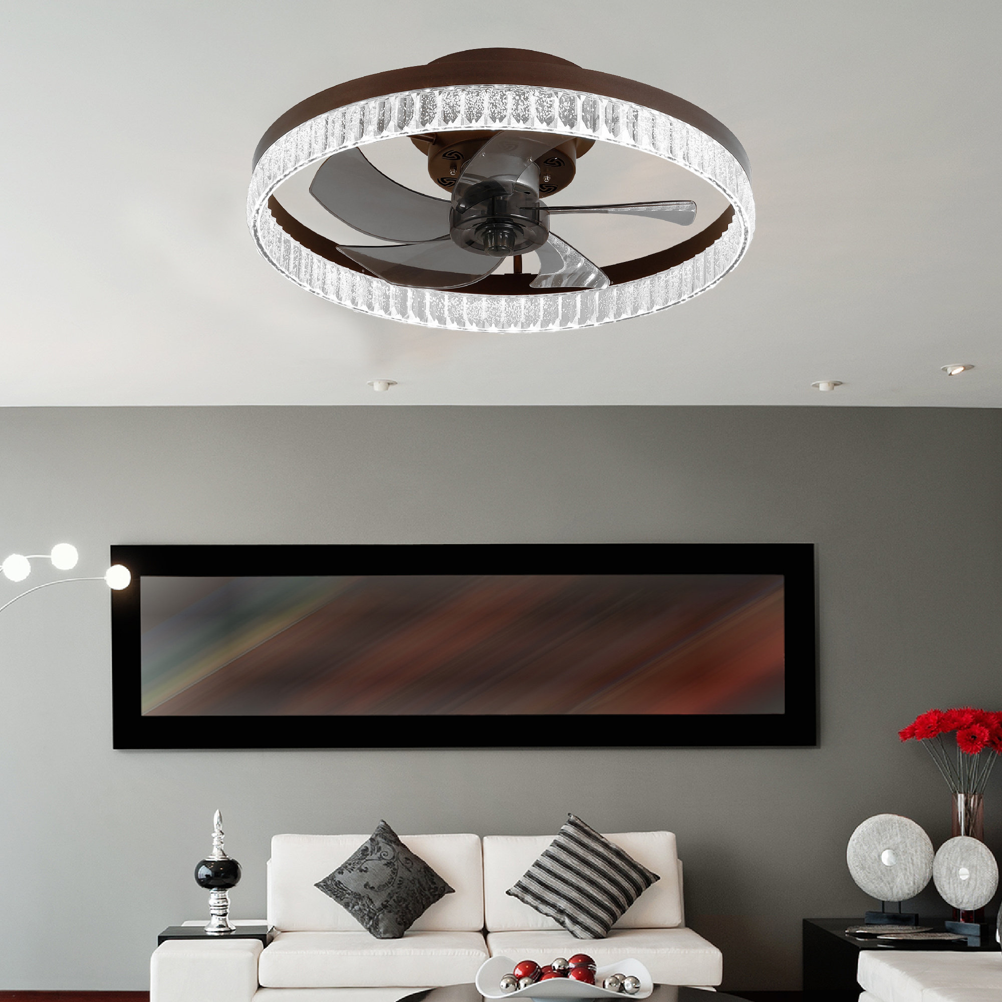 Mercer41 Raycin Ceiling Fan with LED Lights | Wayfair