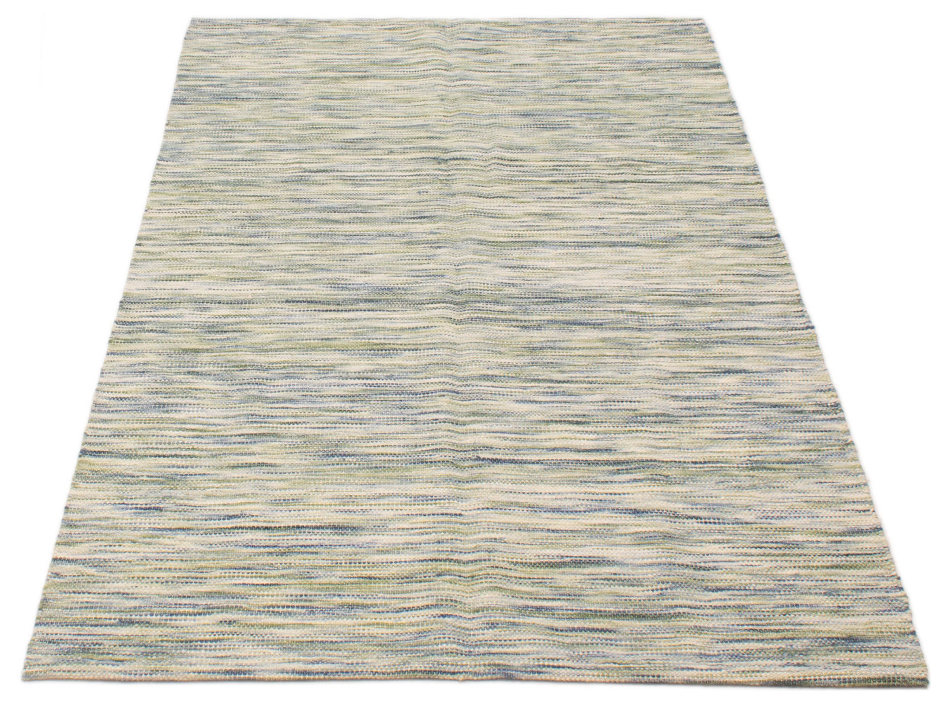 Isabelline Hrishik One-of-a-Kind 4'11" X 7'10" New Age Wool Area Rug in ...